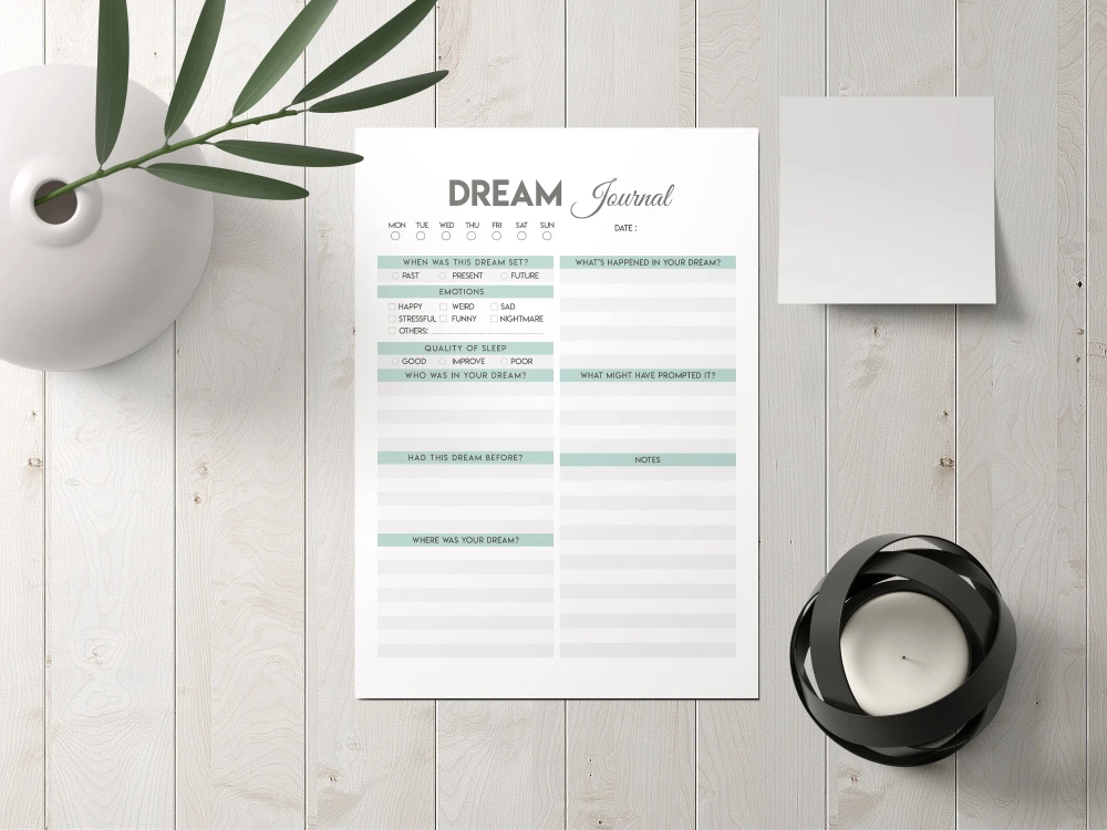 A Daily Planner/Journal Design. | Upwork