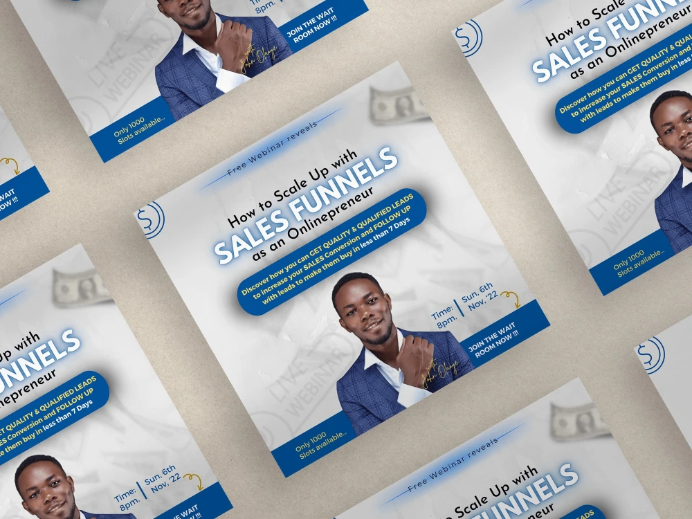 Scroll-stopping creative flyer design for your Online Course/Class ...