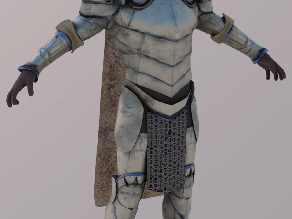 Game ready character and assets with perfct topology-uvs-polycount ...