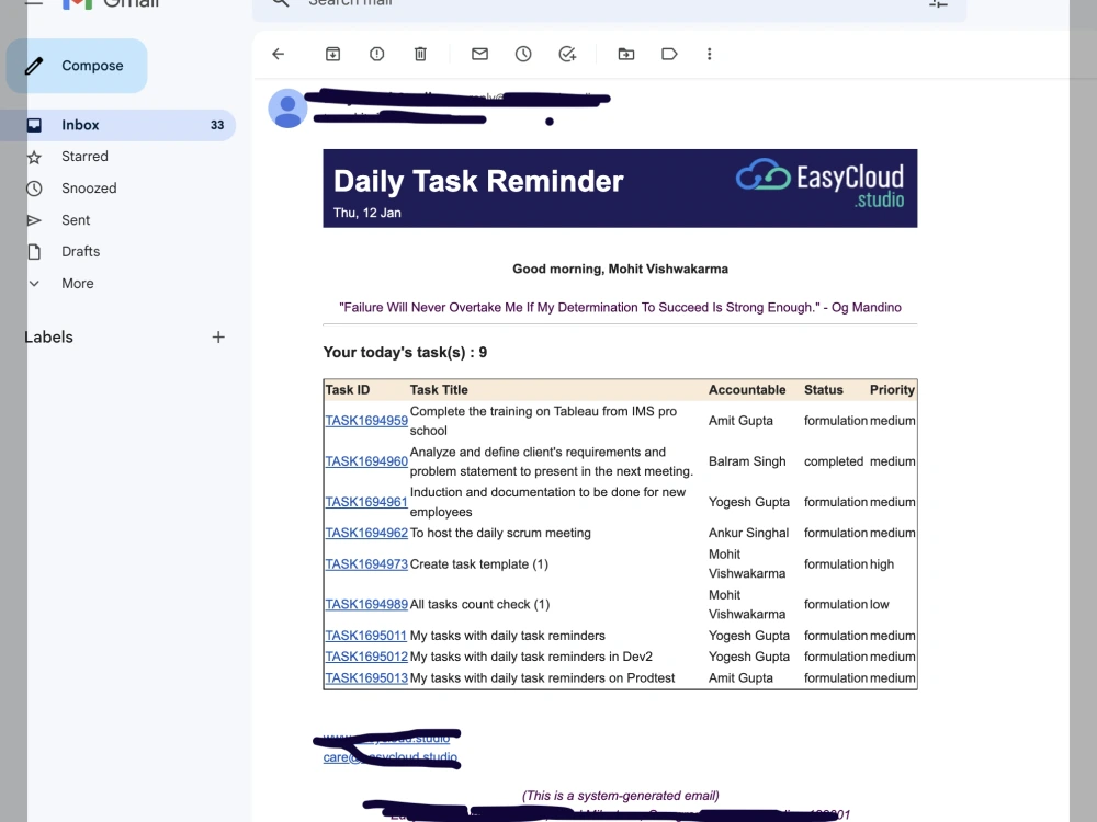 Dynamic Email Template System | Upwork