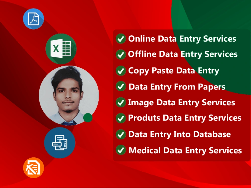 Data entry services and solutions. | Upwork