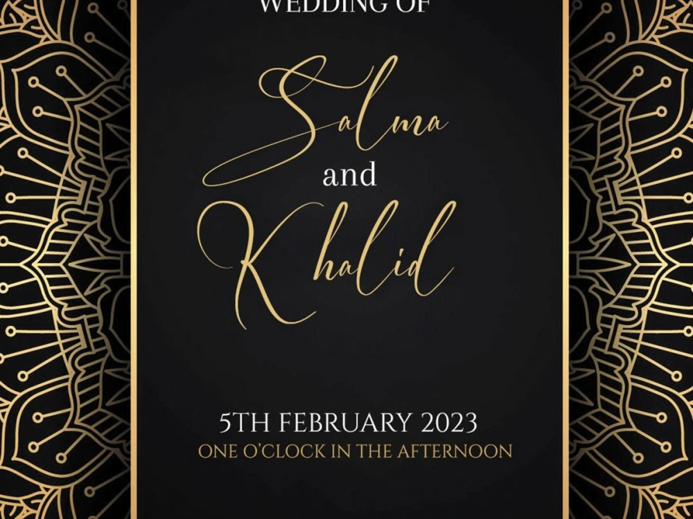 A perfect Invitation card for your event | Upwork
