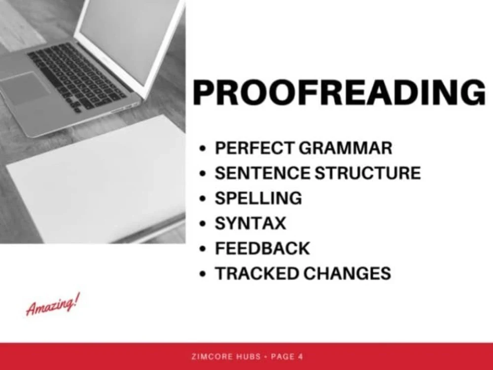 A Perfect Proofread & Editing For Your Business docs, and Technical ...