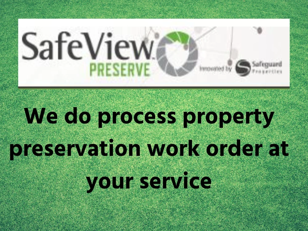 Your property preservation work order updated. | Upwork
