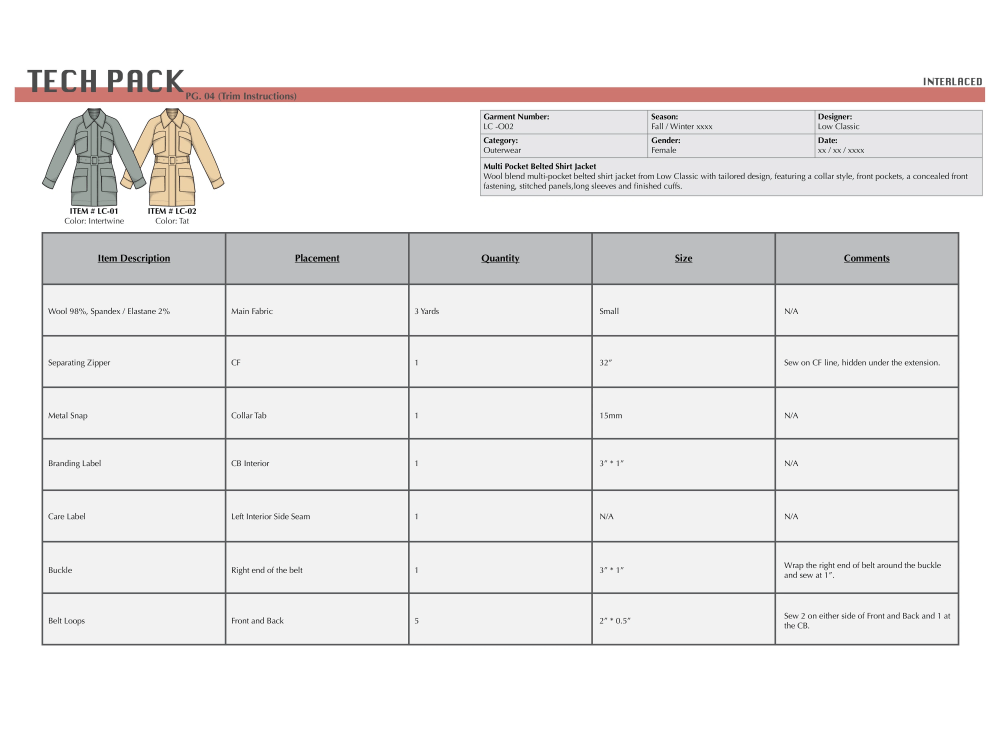 A Technical Flat Sketch and a Factory Ready Tech Pack | Upwork
