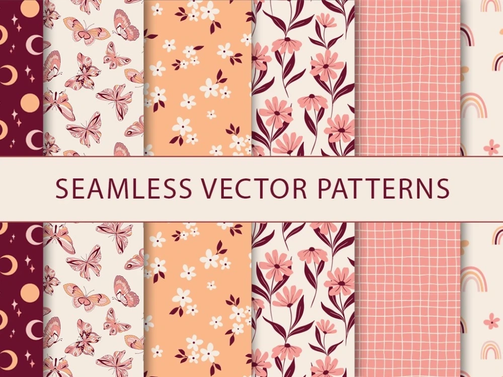 A seamless vector pattern design | Upwork