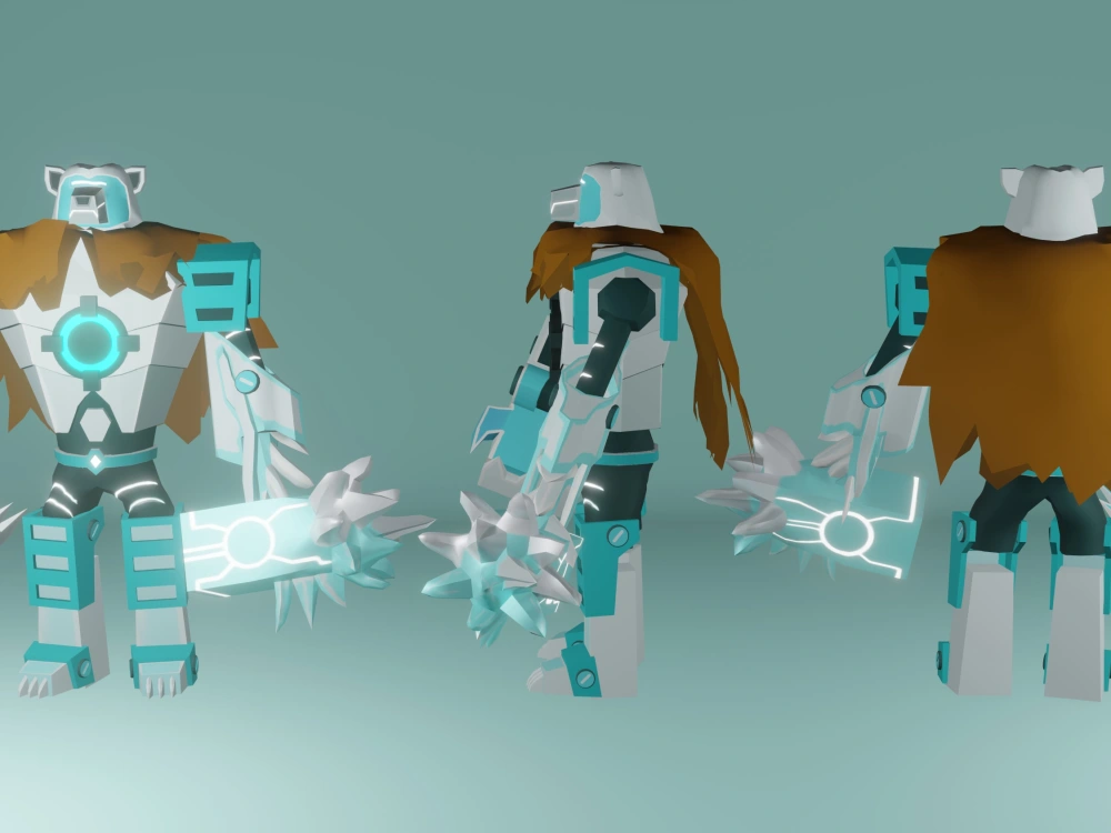 Hand painting textures for stylized 3d characters | Upwork