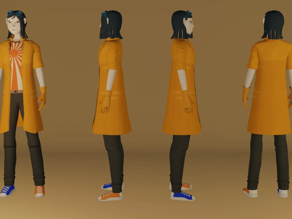 Hand painting textures for stylized 3d characters | Upwork