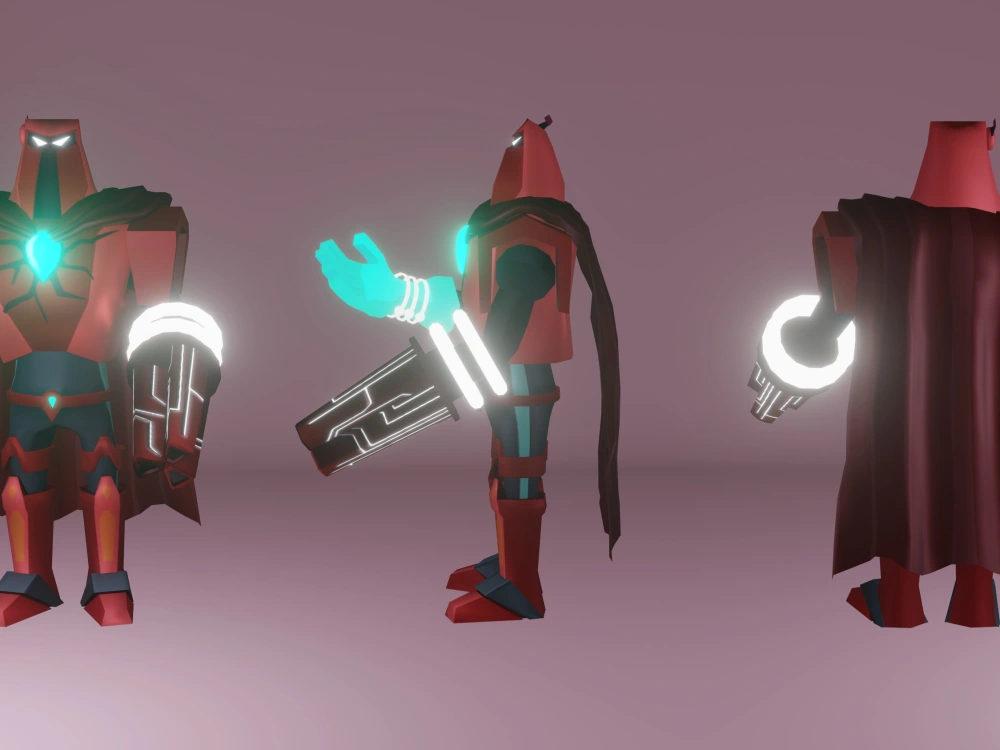 Hand painting textures for stylized 3d characters | Upwork