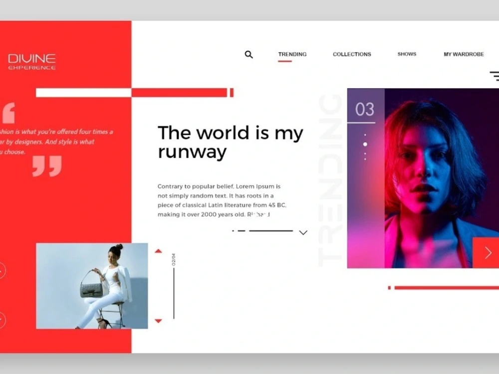 A responsive website UI/UX design | Upwork