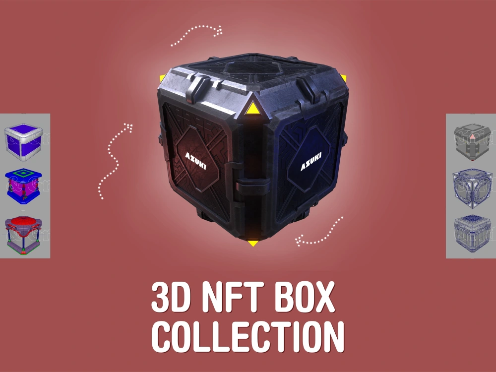 Creative and unique 3d NFT collection | Upwork