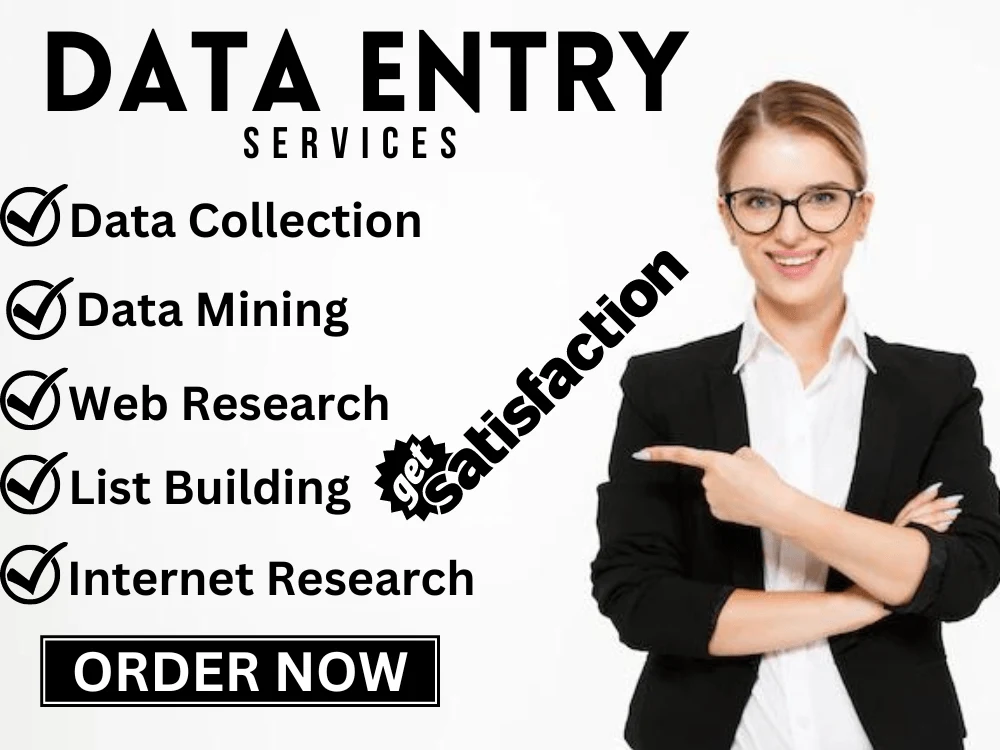 Data Entry ,Data Collection, Web Research, List Building, Internet Research | Upwork