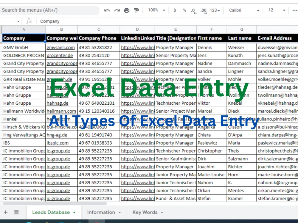 Accurate data entry, web research, data mining, typing and copy paste | Upwork