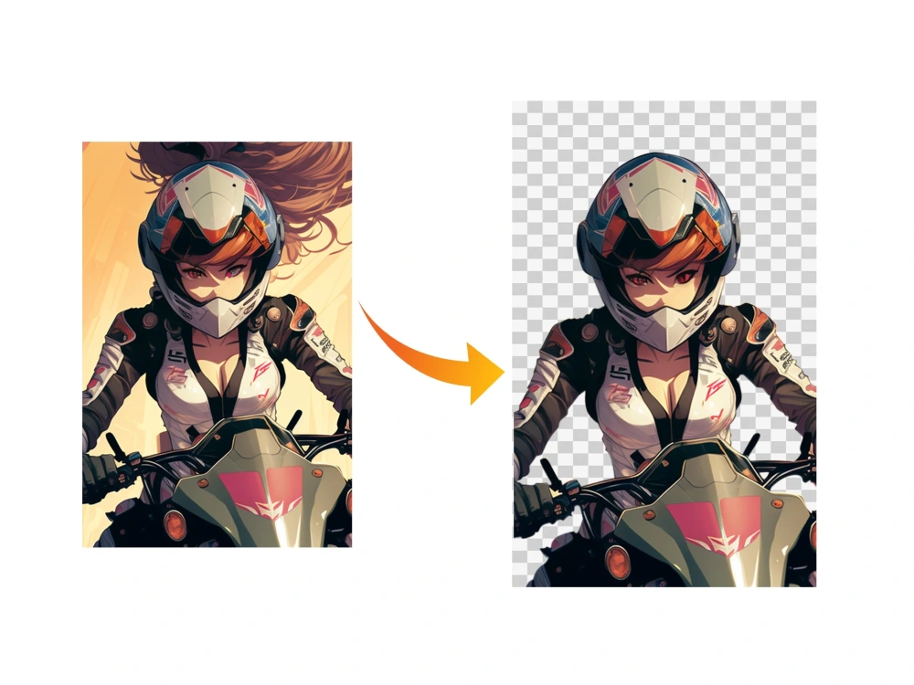 Your ai generated image and I will remove the background and fix it ...