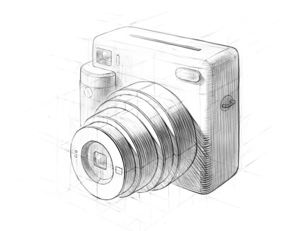 Detailed digital B&W line drawing. | Upwork