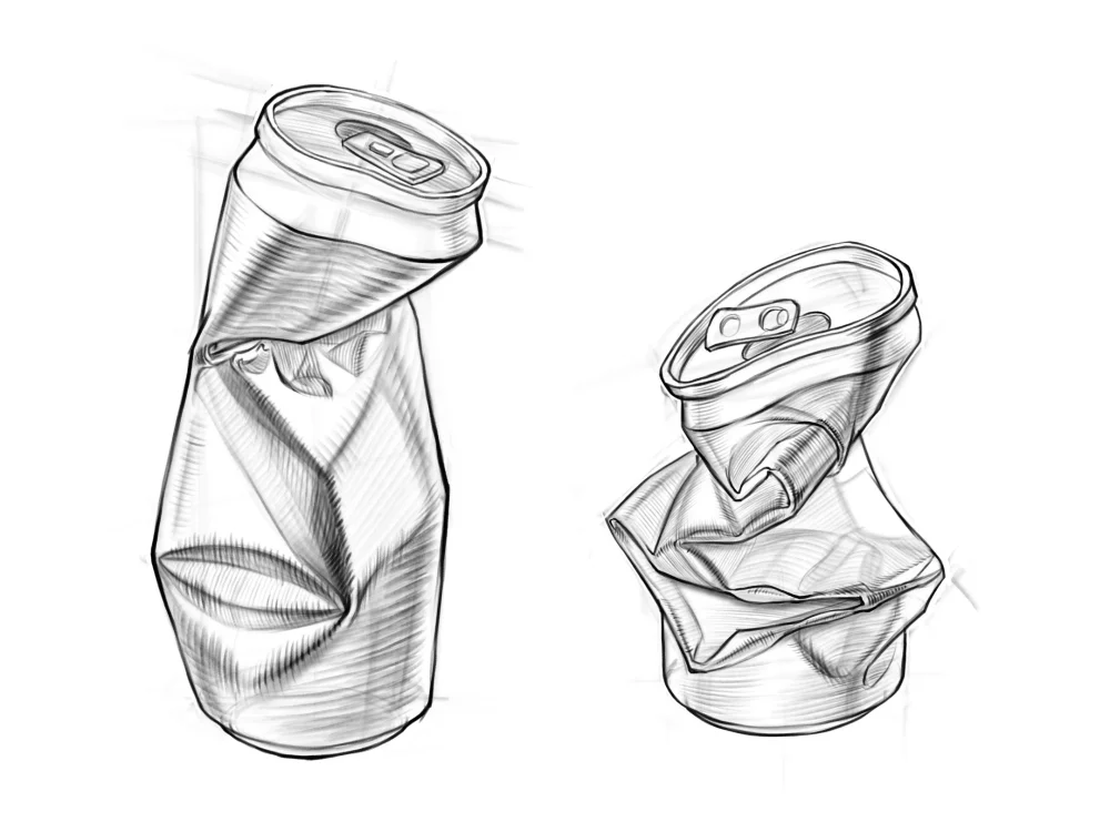 Detailed digital B&W line drawing. | Upwork