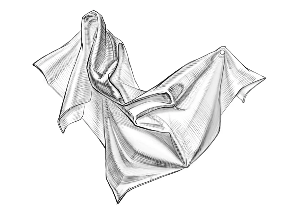 Detailed digital B&W line drawing. | Upwork