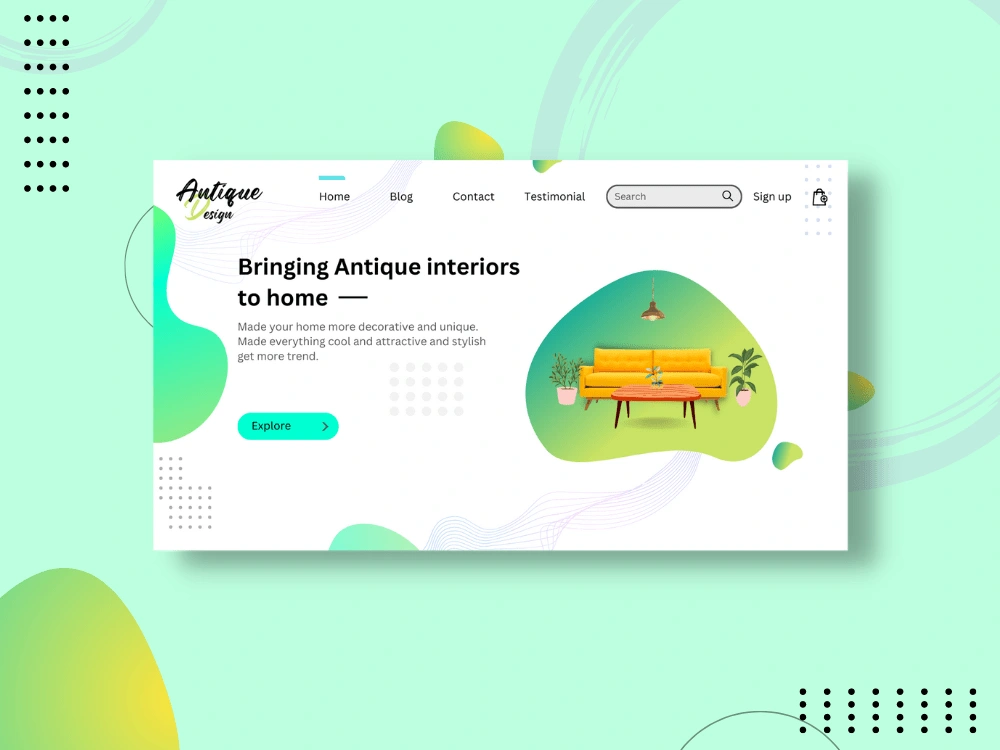 A responsive landing page design | Upwork