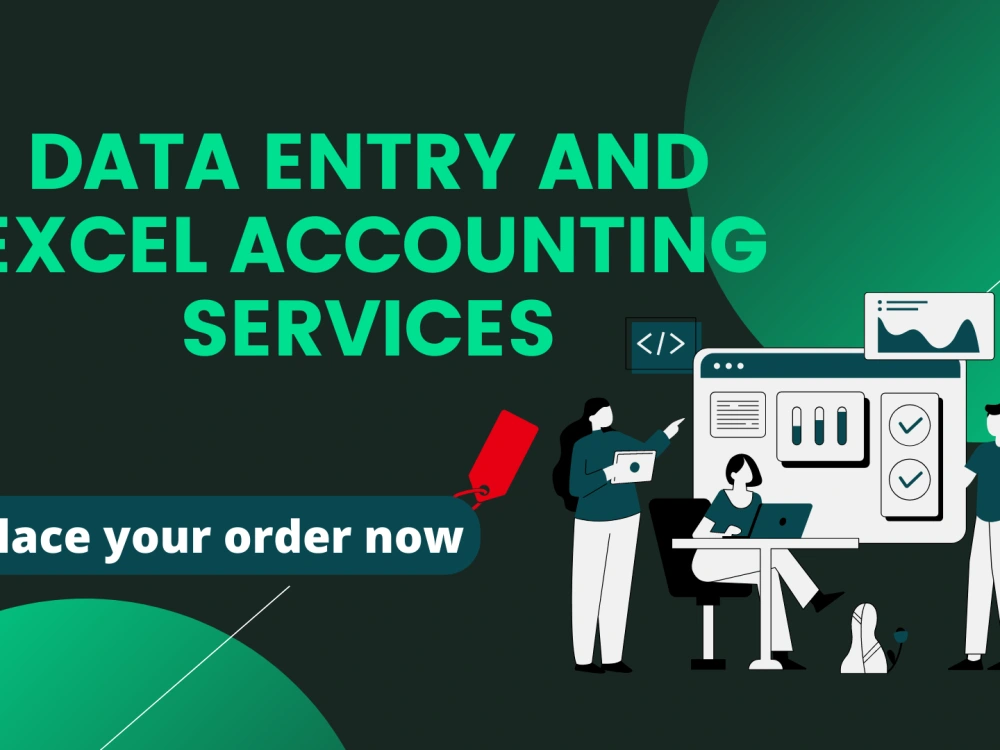 Professional data entry and excel accounting services | Upwork