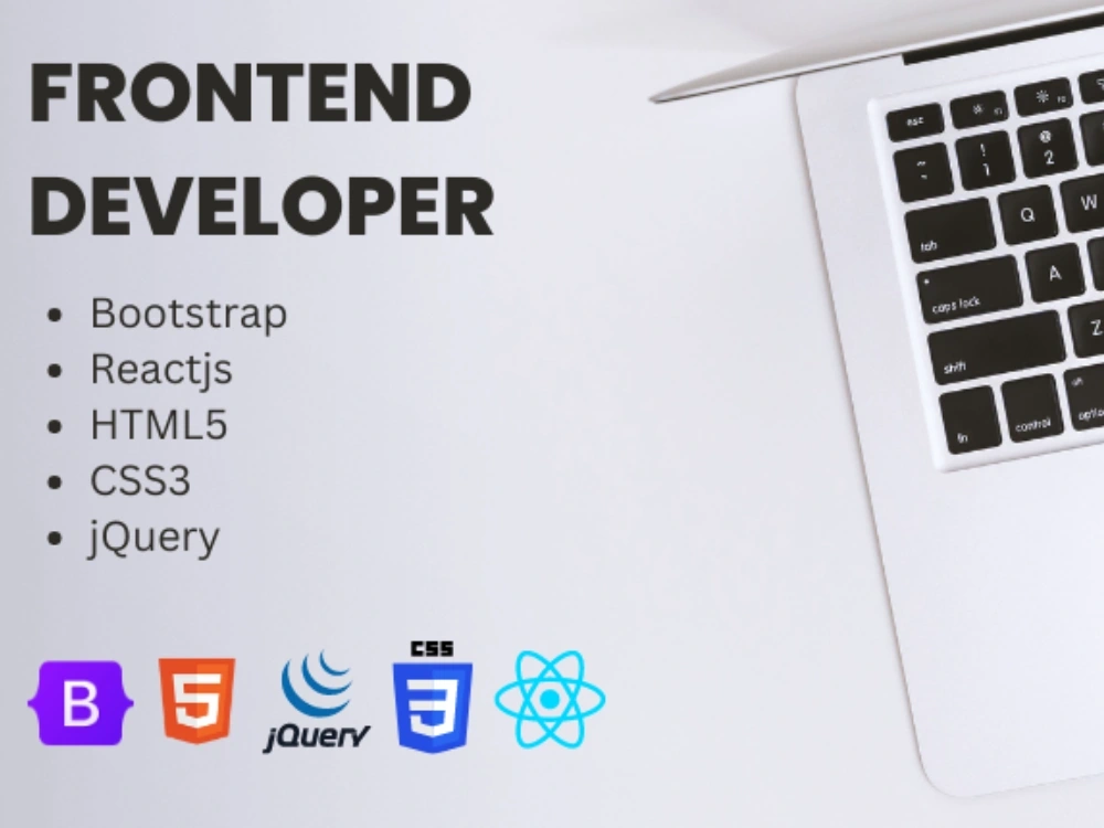A fully developed frontend application. | Upwork