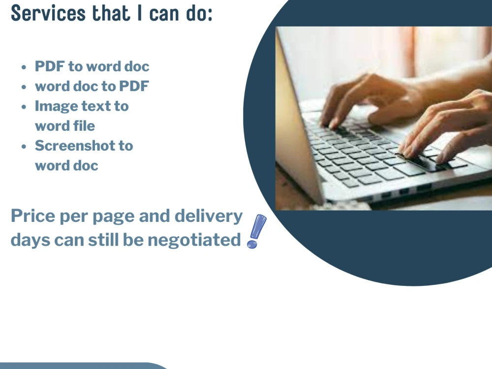 The best result for your retyped documents or translation | Upwork