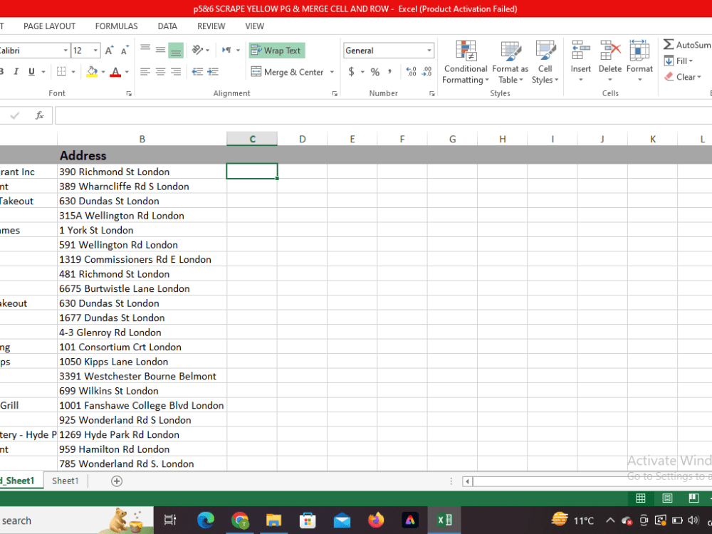 All type of data entry on ms excel | Upwork