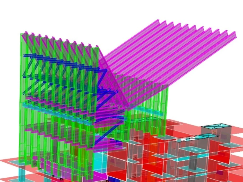 Steel Design, Reinforced concrete and wood structures, framing plan | Upwork