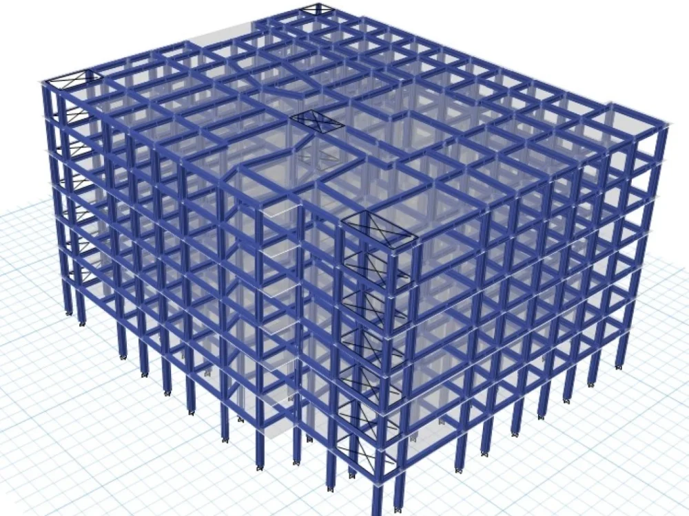 Steel Design, Reinforced concrete and wood structures, framing plan | Upwork