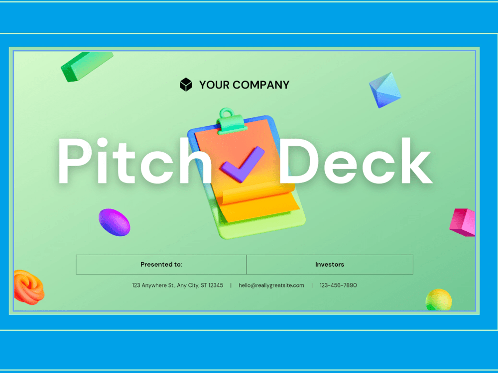 A stellar Pitch Deck to boost your winning pitch | Upwork