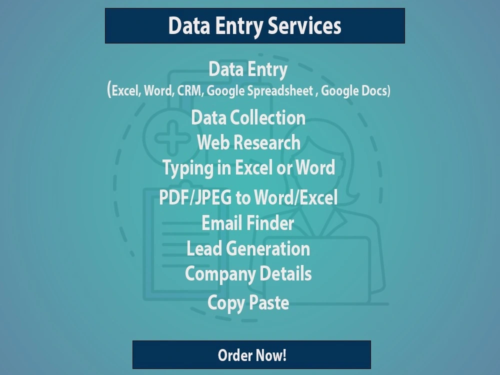 Reliable Data Entry Assistant Services | Upwork