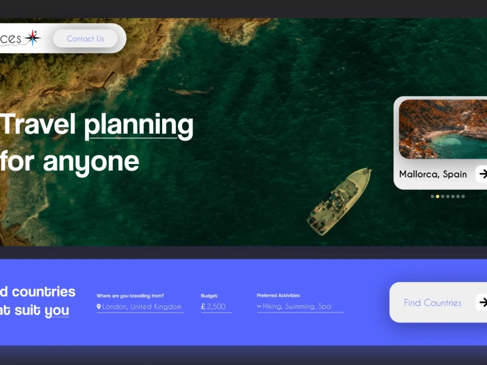 A pixel perfect web UI/UX design | Upwork