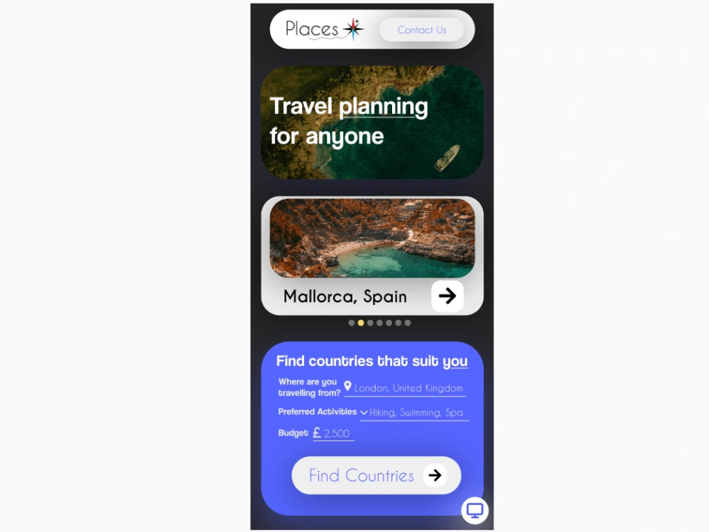 A pixel perfect web UI/UX design | Upwork