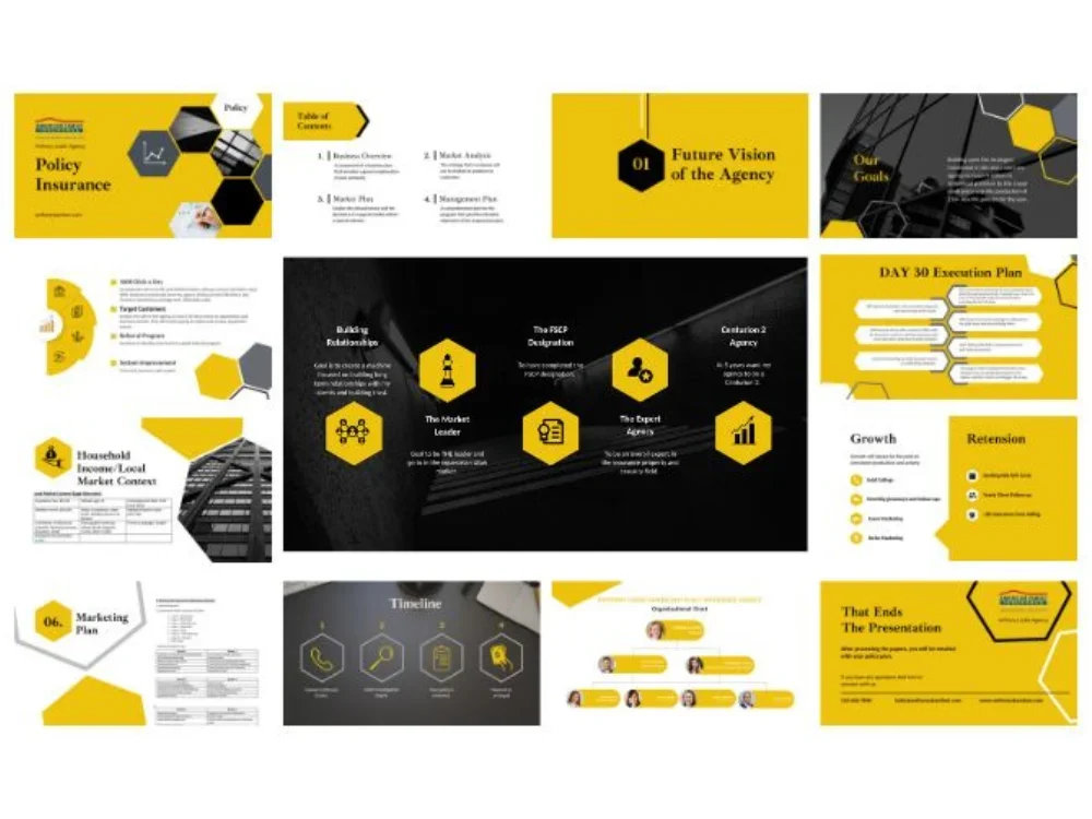 Professional Powerpoint Presentation Design template slide deck for ...