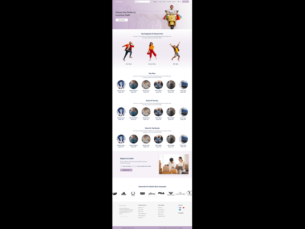 Responsive website UI/UX design in Figma | Upwork