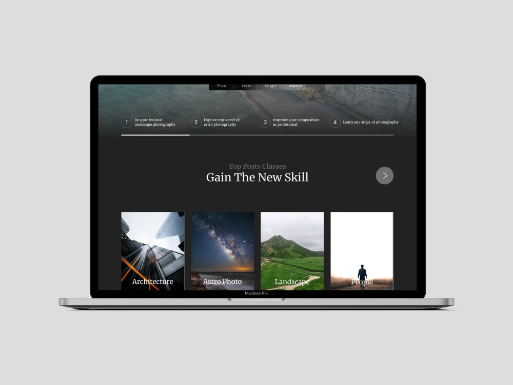 A beautiful landing page for your business | Upwork