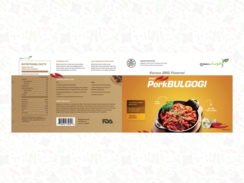 Eye-catching label and packaging design | Upwork