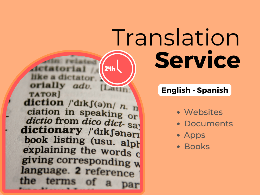An efficient translation service (English - Spanish) | Upwork
