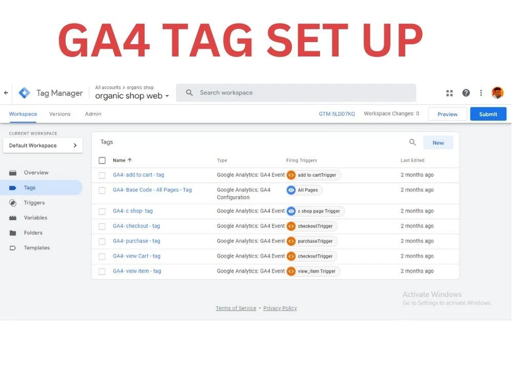 Google Analytics, ga4 eCommerce tracking ads conversion tracking via ...