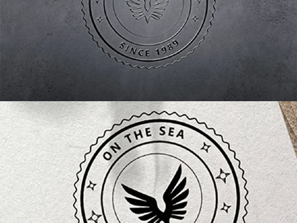 I will make MODERN STYLISH seal, stamp design, and rubber stamp in 2 ...