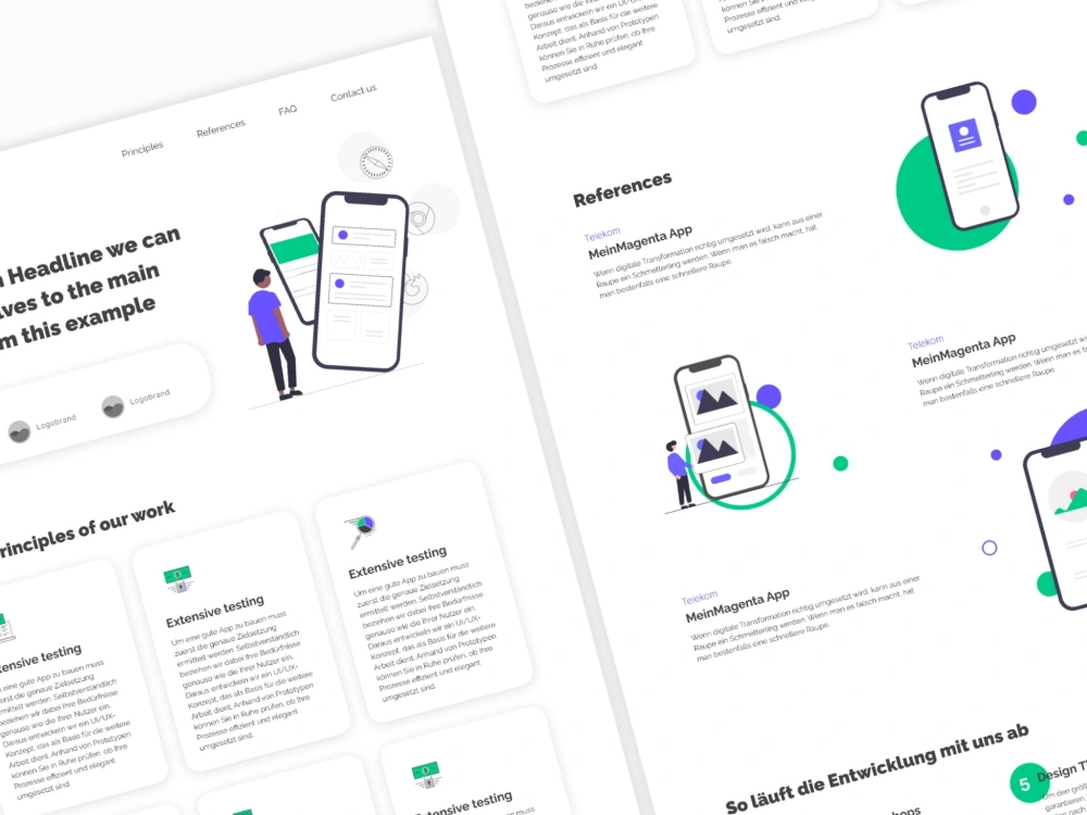 Unique website design for your business that will attract more clients ...