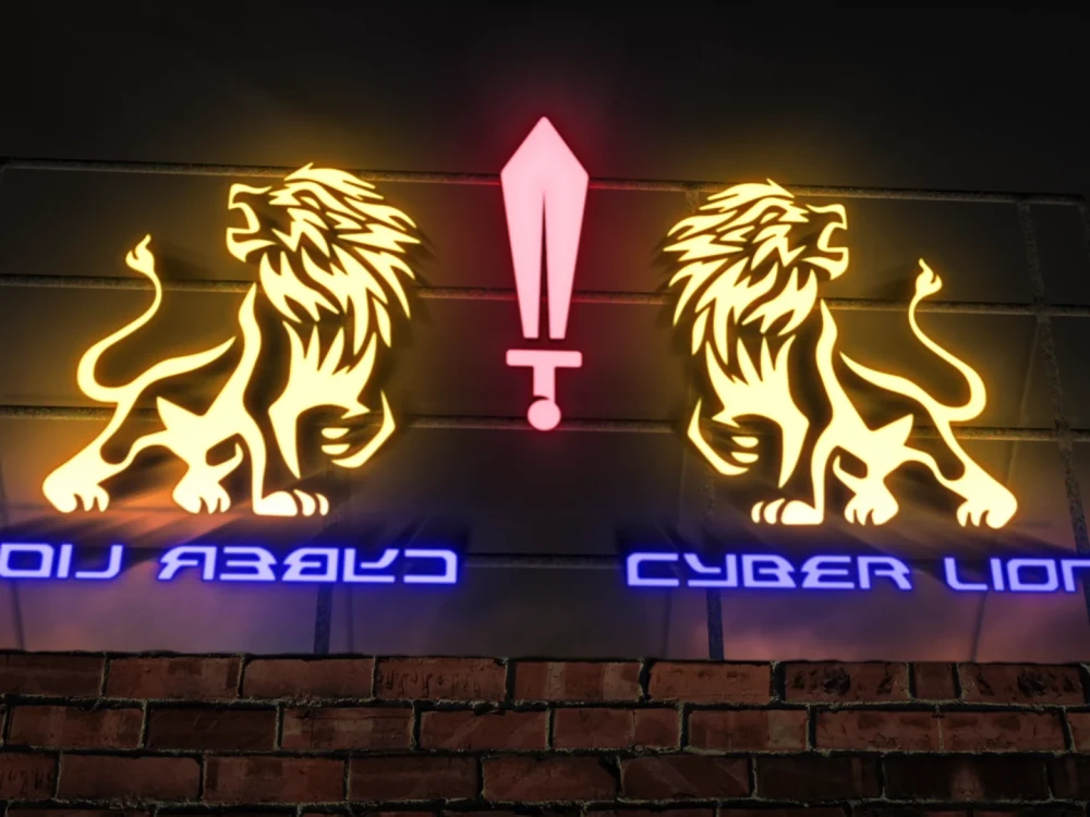 An amazing neon logo animation neon signs intro video, neon light signs ...