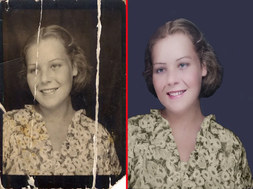 Old photo restoration, Black and white photo colorizing | Upwork