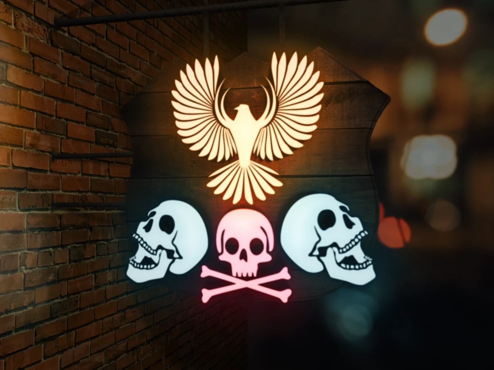 An amazing neon logo animation neon signs intro video, neon light signs ...