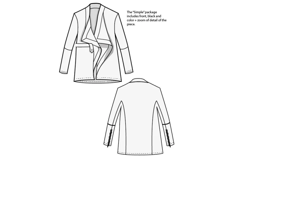 A very professional technical drawing in black and white or color | Upwork