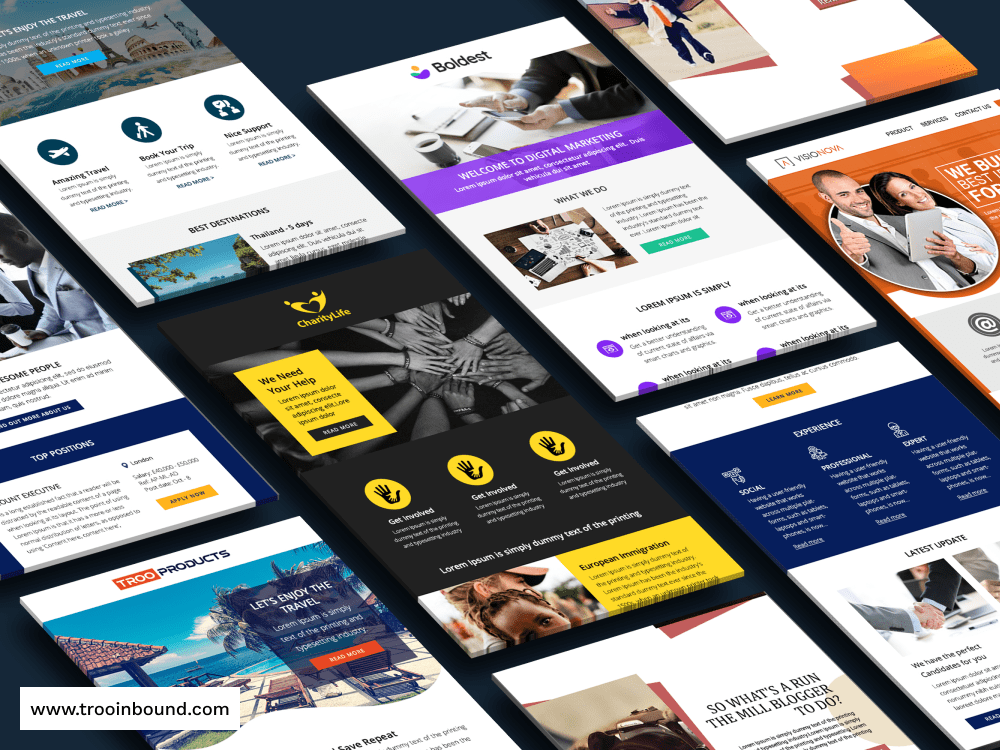 Fully Editable & Responsive HubSpot Email Template | Upwork