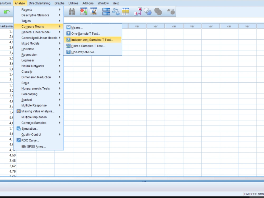 Do data analysis and data interpretation on spss | Upwork