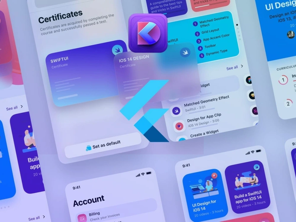 Mobile application with backend using flutter | Upwork