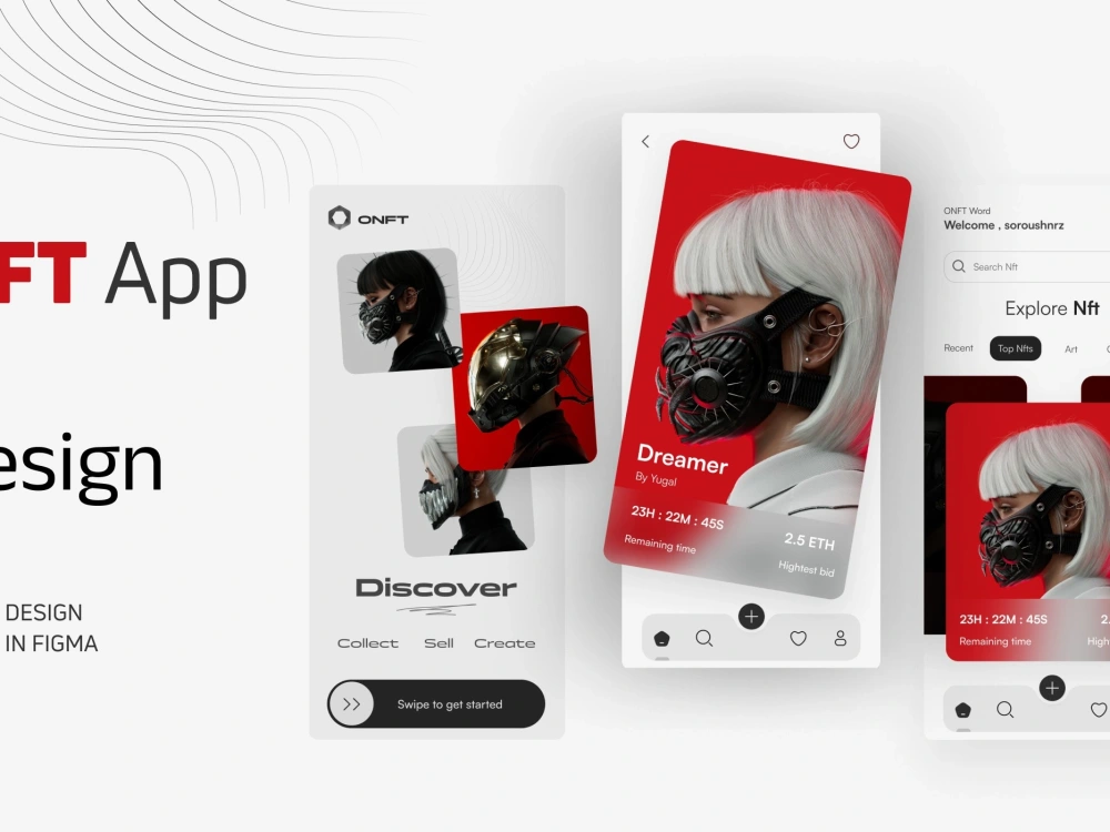 A unique and modern mobile or website UI Design | Upwork