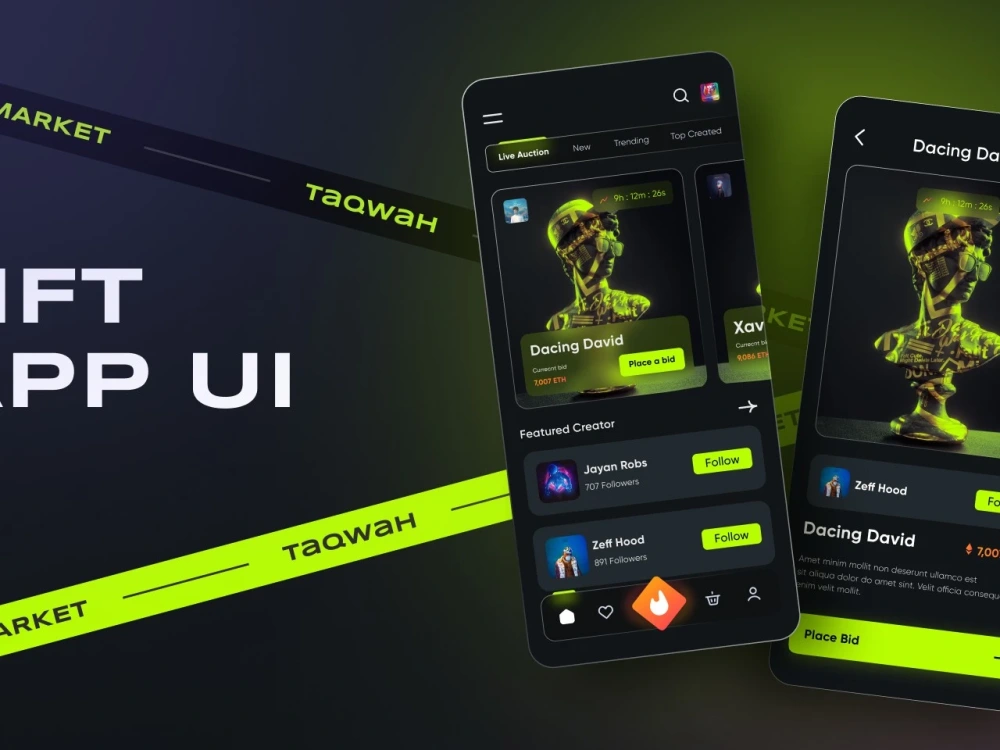 A unique and modern mobile or website UI Design | Upwork