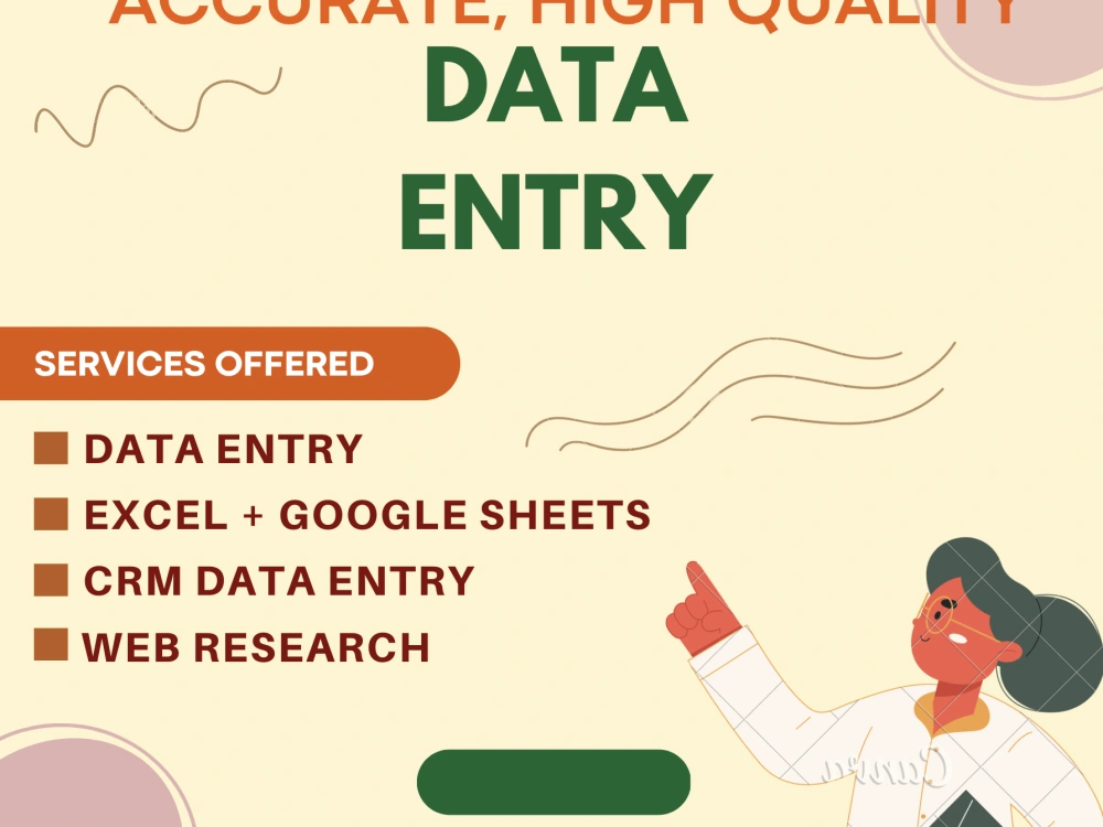 Accurate, high quality data entry services | Upwork